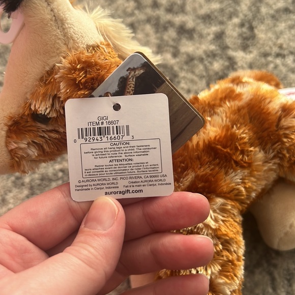 Aurora | Toys | Aurora Mini Flopsie 8 Gigi Giraffe | Poshmark